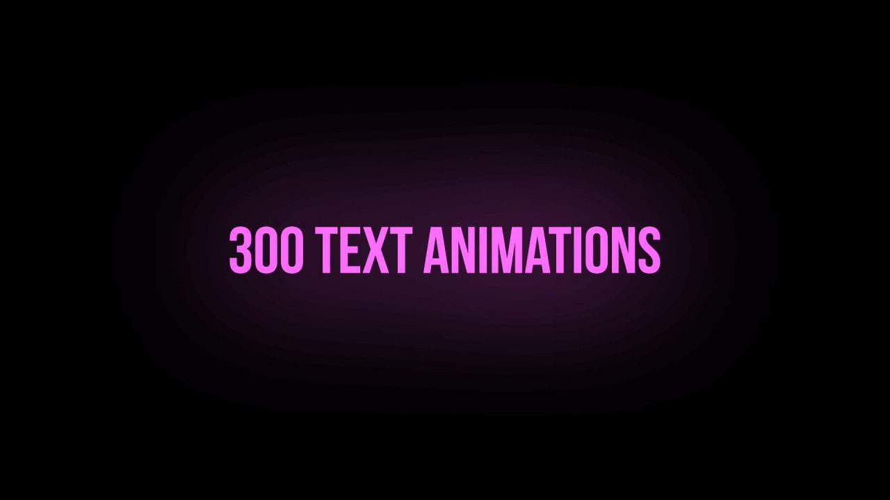 Simple Text Animations Presets Intro Download